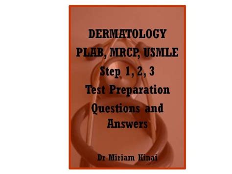 Buy Dermatology Plab Mrcp And Usmle Step 1 2 And 3 Test Preparation