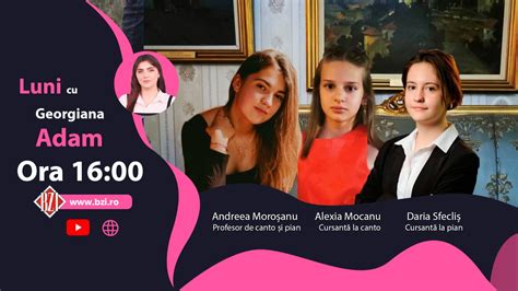 Live Video Andreea Moroșanu Profesor De Canto și Pian Vine într Un