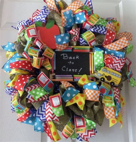 Teachers Appreciation Wreath Classroom Decor