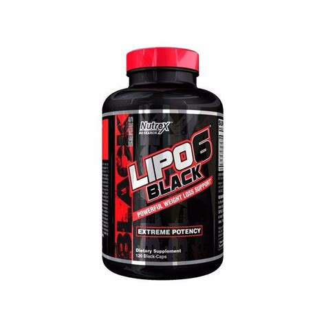 Nutrex LIPO-6 Black 120 Black-caps