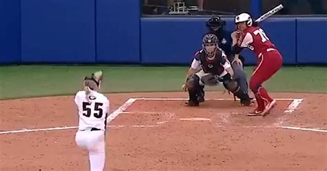Watch Jocelyn Alo Breaks Ous Single Season Home Run Record