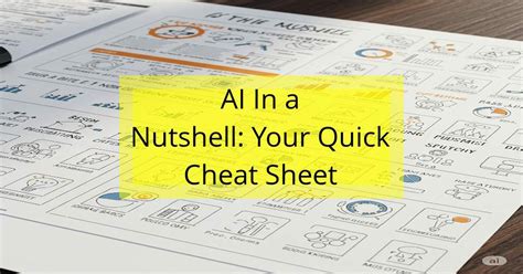 Ai In A Nutshell Your Quick Cheat Sheet Undercode Testing
