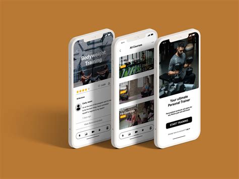Fitness App Design Ui Design By Jagu Rathava On Dribbble