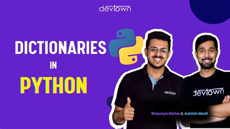 Dictionaries In Python Part Easy Explanation In Mins YouTube