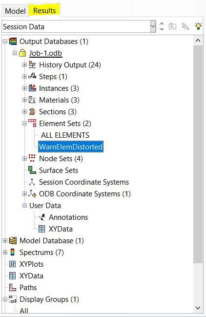 how can i find the node set warnnodebcincorrectdof from abaqus