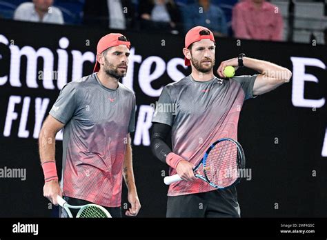 Andrea Vavassori And Simone Bolelli During The Australian Open Ao 2024