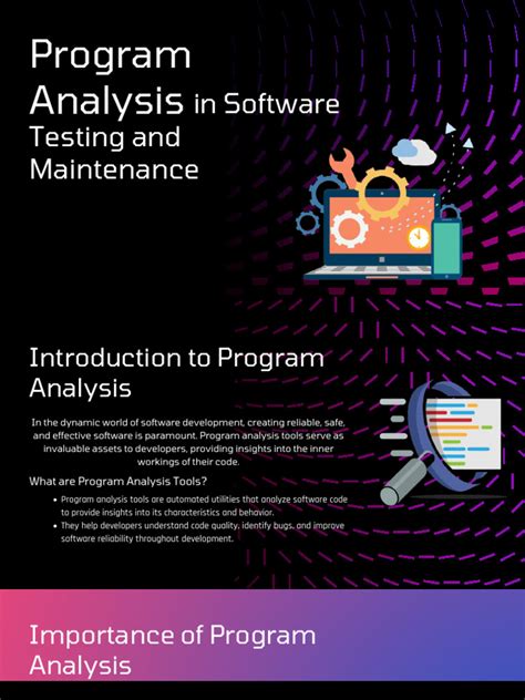 Program Analysis Pdf Software Testing Software Bug