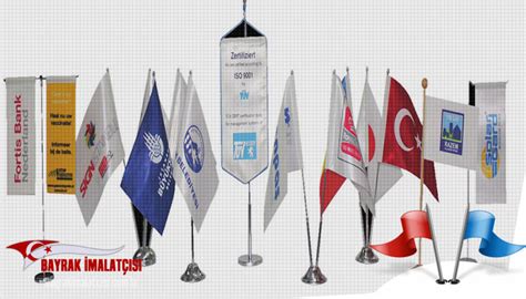 Bayrak İmalatçısı Kaliteli ve Firmanıza Özel Masa Bayrakları