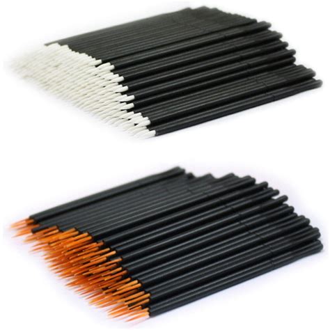 50pcs Disposable Eyeliner Wand Applicator Cosmetics Eyeliner Liquid Eye