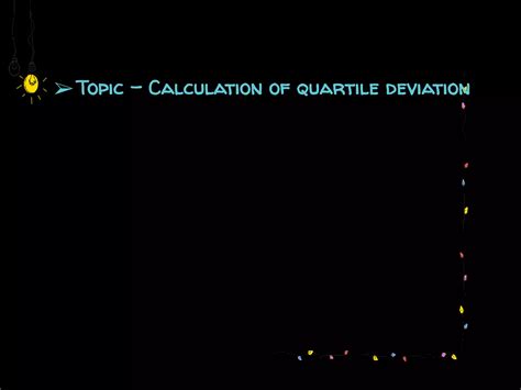 Quartile Deviation Pdf Physics Science