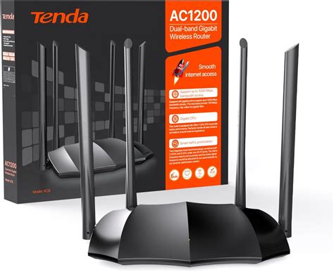 Tenda AC8 Router WiFi AC1200 - eTeknix