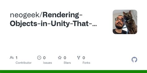 Github Neogeekrendering Objects In Unity That Dont Exist