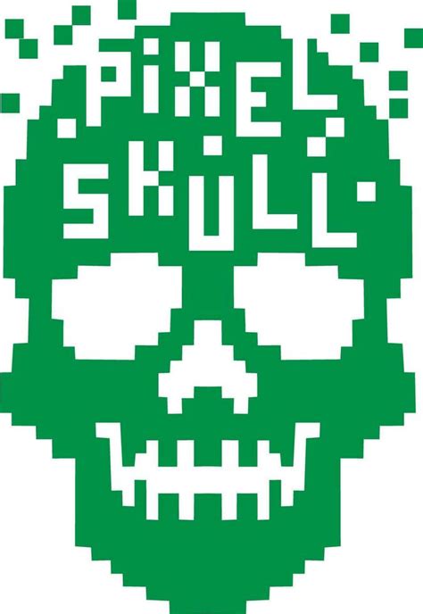 Pixel Digital Skull Skull 26181723 Vector Art At Vecteezy