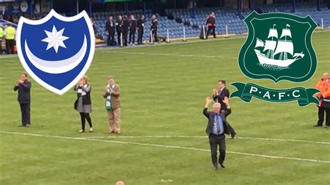 Sk Vlogs Portsmouth Vs Plymouth Argyle 1617 Season Youtube