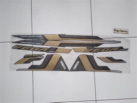 Jual Striping Sticker Lis Yamaha Vega Force 2021 2022 Hitam Original Di
