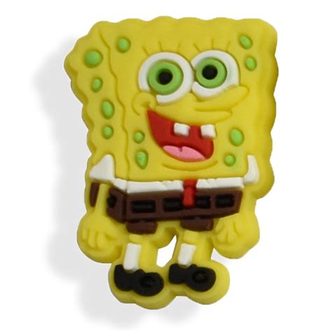 Cartoon Spongebob Jibbitz Charm Crab Anime Jibits Crocs Snail Shoe