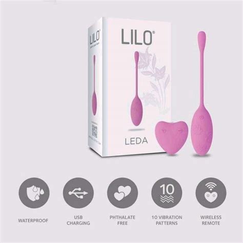 Promo Lilo Toy Leda Alat Bantu Seksual Wanita Vibrator Getar Wireless