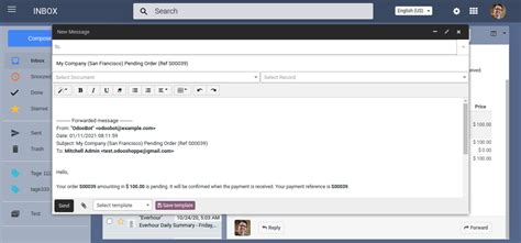 Odoo Inbox Module Advanced Email Management Tool