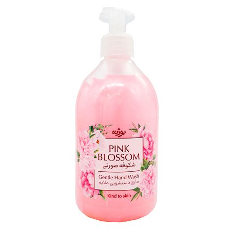 مایع دستشویی بوژنه با رایحه ی شکوفه صورتی 500 میلی لیتر پویاشاپ پویاشاپ