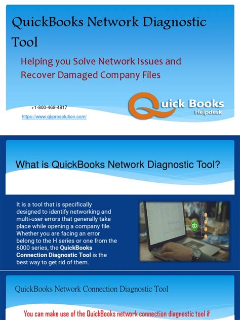 All About The Quickbooks Network Diagnostic Tool Pdf Quick Books Computer Virus