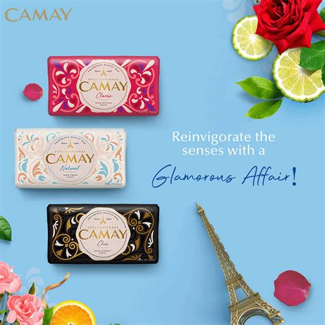 Buy Camay Classic Carnations And Roses Beauty Soap Combo Pack 1255