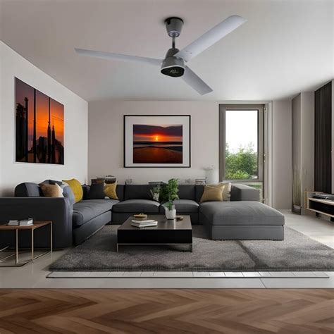 Ecolink Airogeometry Smart Iot Bldc Ceiling Fan With Rf Remote And Wifi Enabled 1200mm Bee 5