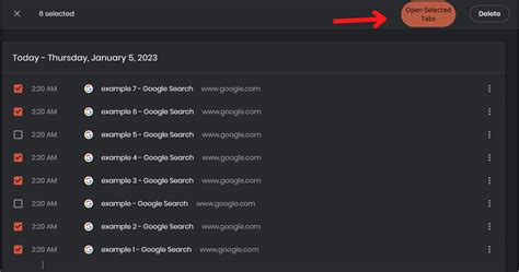 improvements for browser history search filtering and or contextual
