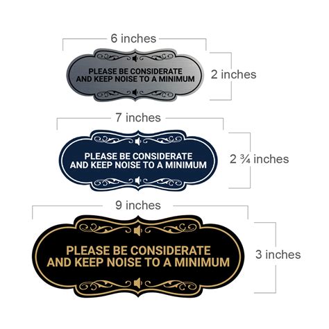 Designer Please Be Considerate And Keep Noise To A Minimum Wall Or Doo
