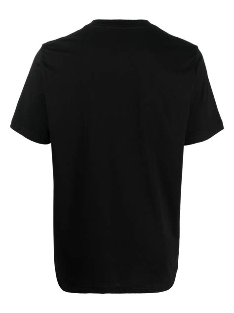 Ps Paul Smith 스컬 프린트 디테일 티셔츠 블랙 Farfetch Kr
