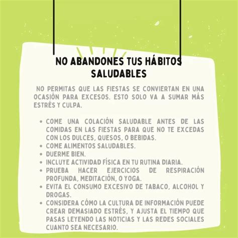 Consejos Para Evitar El Estrés Y La Depresión Causados Por Las Fiestas