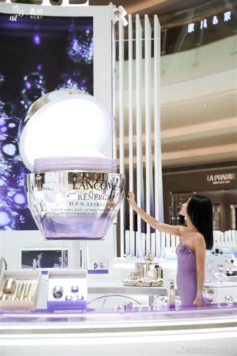 Lancome Lancome Counter Time Plastic Beauty Space Shenzhen Cases