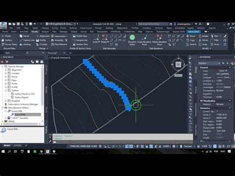 فیلم آموزشی مبدل polilinha d para d polilinha no autocad civil d با زیرنویس فارسی