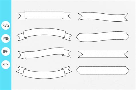 Ribbon Banner Bundle Graphic By DesignstyleAY Creative Fabrica