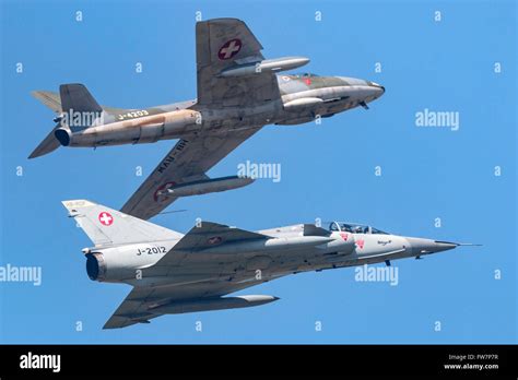 Former Swiss Air Force Dassault Mirage III DS Fighter Aircraft HB RDF