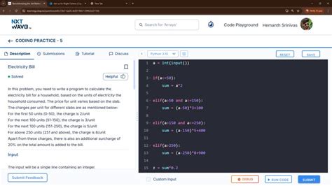 Day20 30daysofcoding Nxtwave 30daysofcoding Pythonprogramming Hemanth Srinivas G