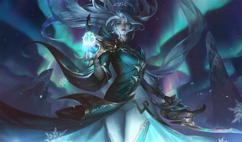 LoL skin Diana Favor del Invierno League of Legends Galería de