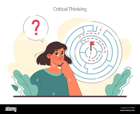 Soft Skill Employee With With Critical Thinking Skill Strategic Decision Making Brainstorming