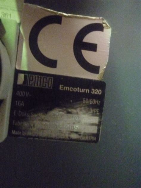 Emco Turn 320 Cnc Lathe