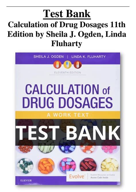 Test Bank For Calculation Of Drug Dosages 11th Edition By Sheila J