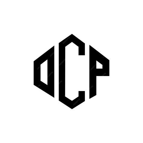 Premium Vector Ocp Letter Logo Design With Polygon Shape Ocp Polygon