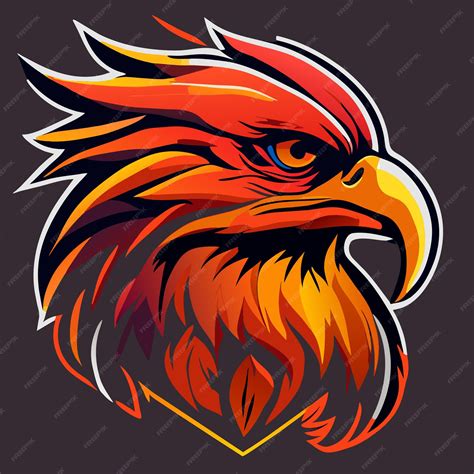 Premium Vector Eagle Emblem With Bold And Vibrant Colors