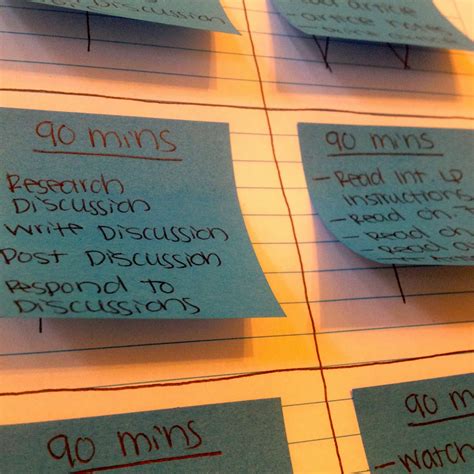 Organized Charm Post It Assignment Book