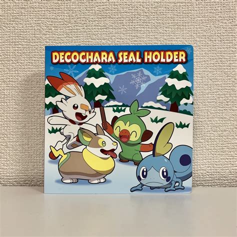 ポケモンパン デコキャラシール ホルダー セット Br