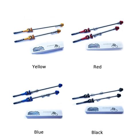 2pcs Mtb Road Bike Quick Release Skewers Qr Lever Grandado