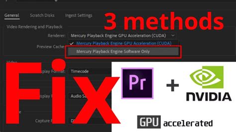 How To Fix Premiere Pro Not Using GPU Acceleration How To Enable GPU