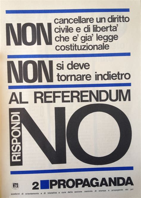 Per Il Divorzio Ma Contro Il Referendum Toscananovecento