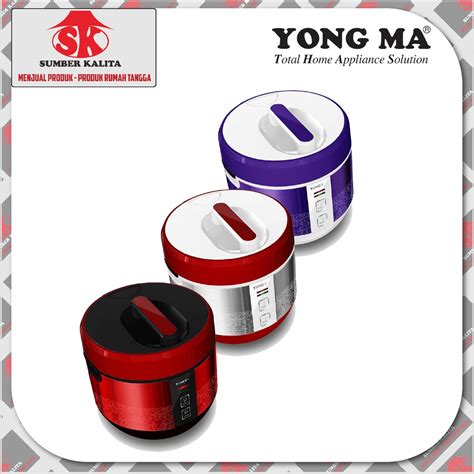 Jual Magic Com Rice Cooker 2 Liter Yongma Smc 4023 Warna Random Shopee Indonesia