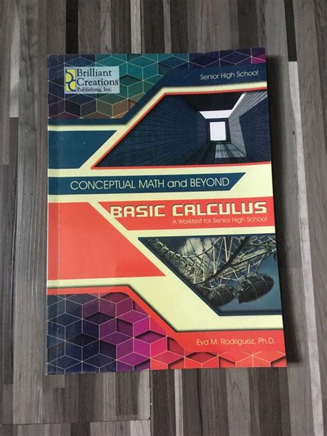 Used Shs Book Conceptual Math And Beyond Basic Calculus Hobbies