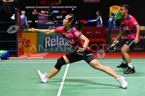 Rehan Dan Lisa Kalahkan Ganda Campuran Malaysia ANTARA Foto