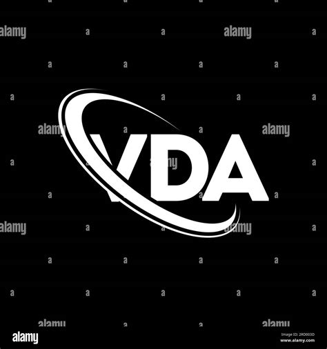 Vda Logo Vda Letter Vda Letter Logo Design Initials Vda Logo Linked
